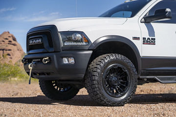 2018 Ram 2500 Power Wagon - XD BOMBER - Black | Wheel Pros